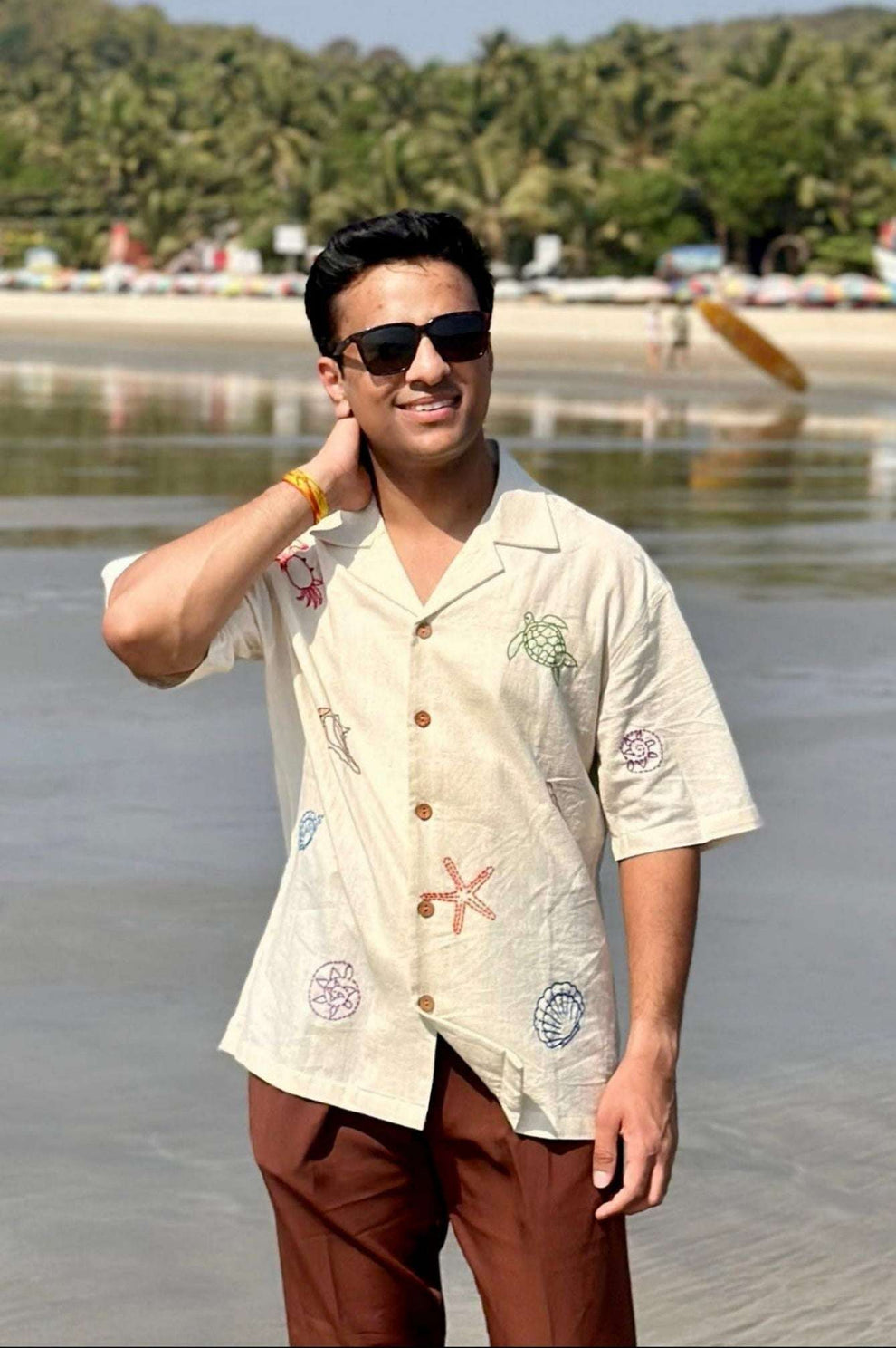 Goa Embroidered Shirt – Oje' Living